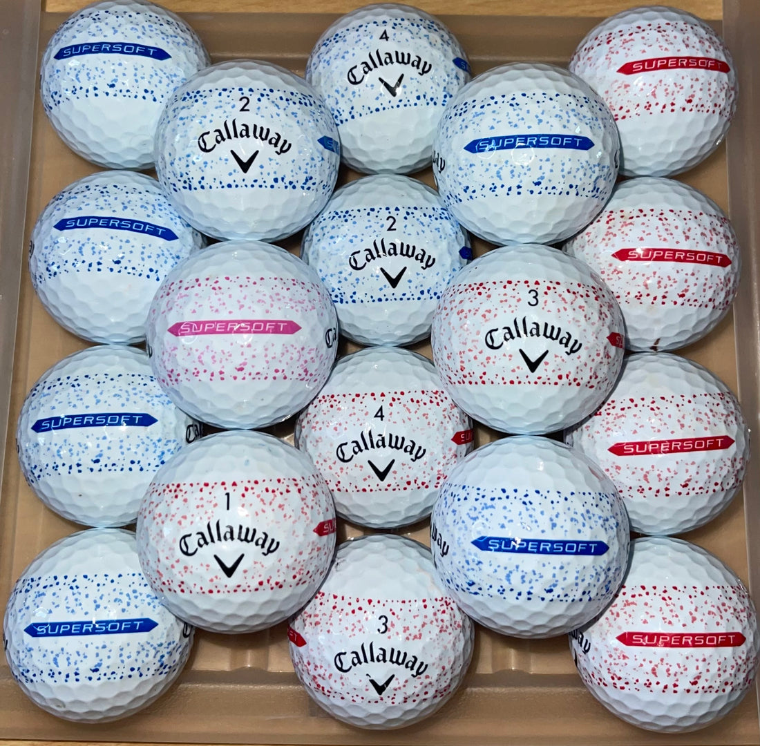 Callaway Supersoft Splatter – Happy Golf Balls